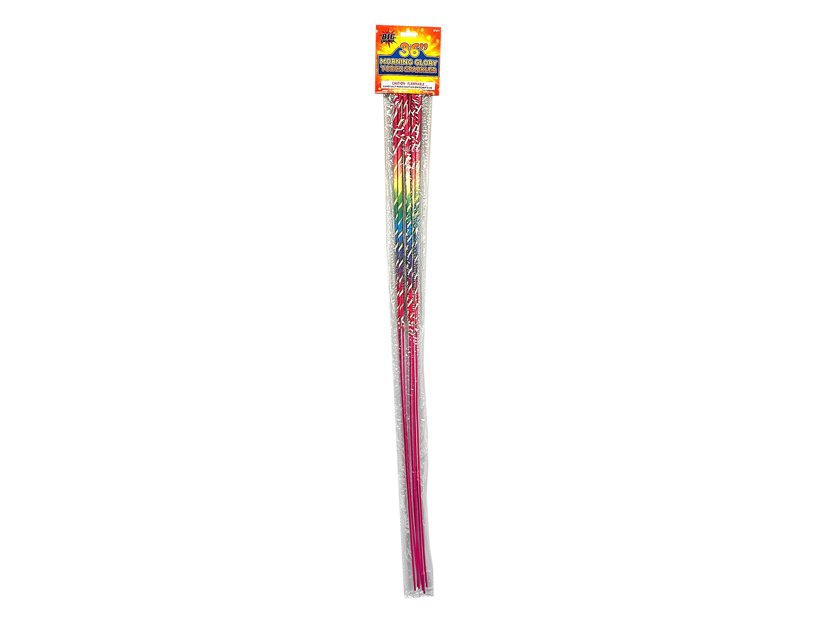 36" MORNING GLORY TORCH SPARKLER – Big Fireworks