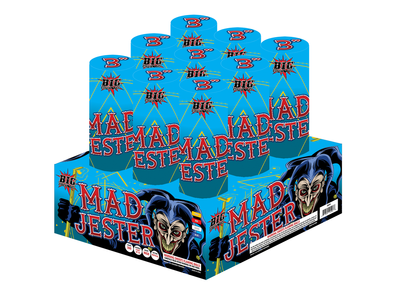 3" MAD JESTER – Big Fireworks
