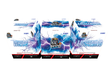 WHITE LIGHTNING FINALE – Big Fireworks