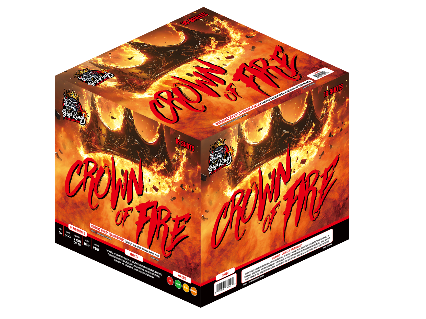 CROWN OF FIRE – Big Fireworks