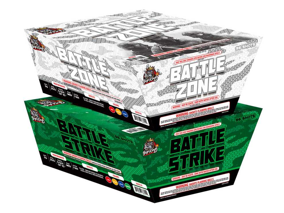 BATTLE STRIKE / BATTLE ZONE – Big Fireworks