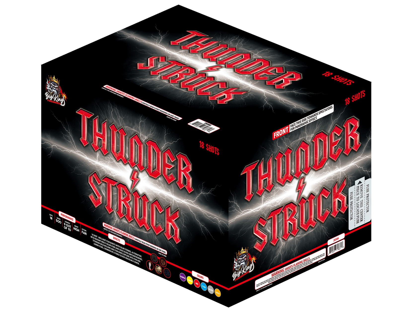THUNDER STRUCK – Big Fireworks