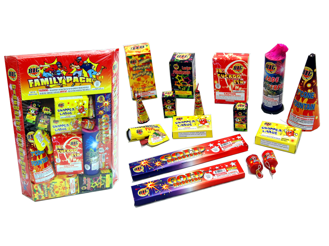 FOUNTAIN & NOVELTY ASSORTMENTS – Big Fireworks
