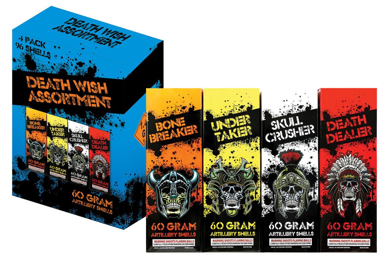 DEATH WISH ASSORTMENT – Big Fireworks