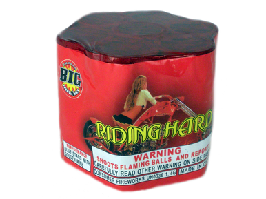 RIDING HARD – Big Fireworks